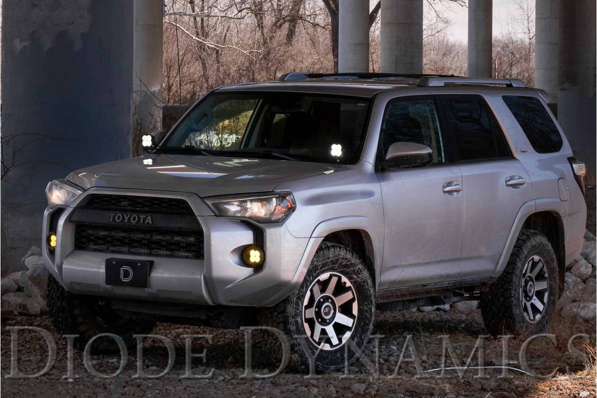 SS3 LED Ditch Light Kit for 2010-2021 Toyota 4Runner Pro White Combo ...