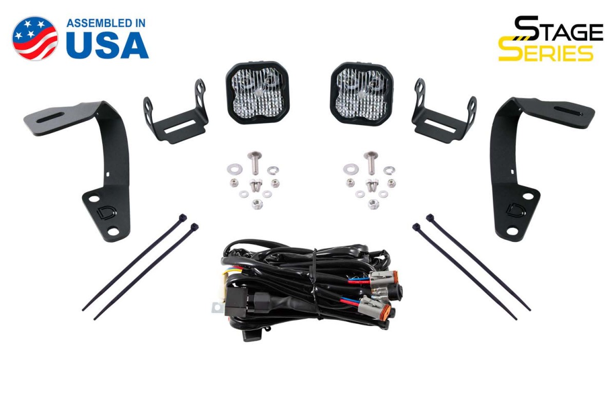 Stage Series 2in LED Ditch Light Kit for 2010-2021 Toyota 4Runner Sport ...