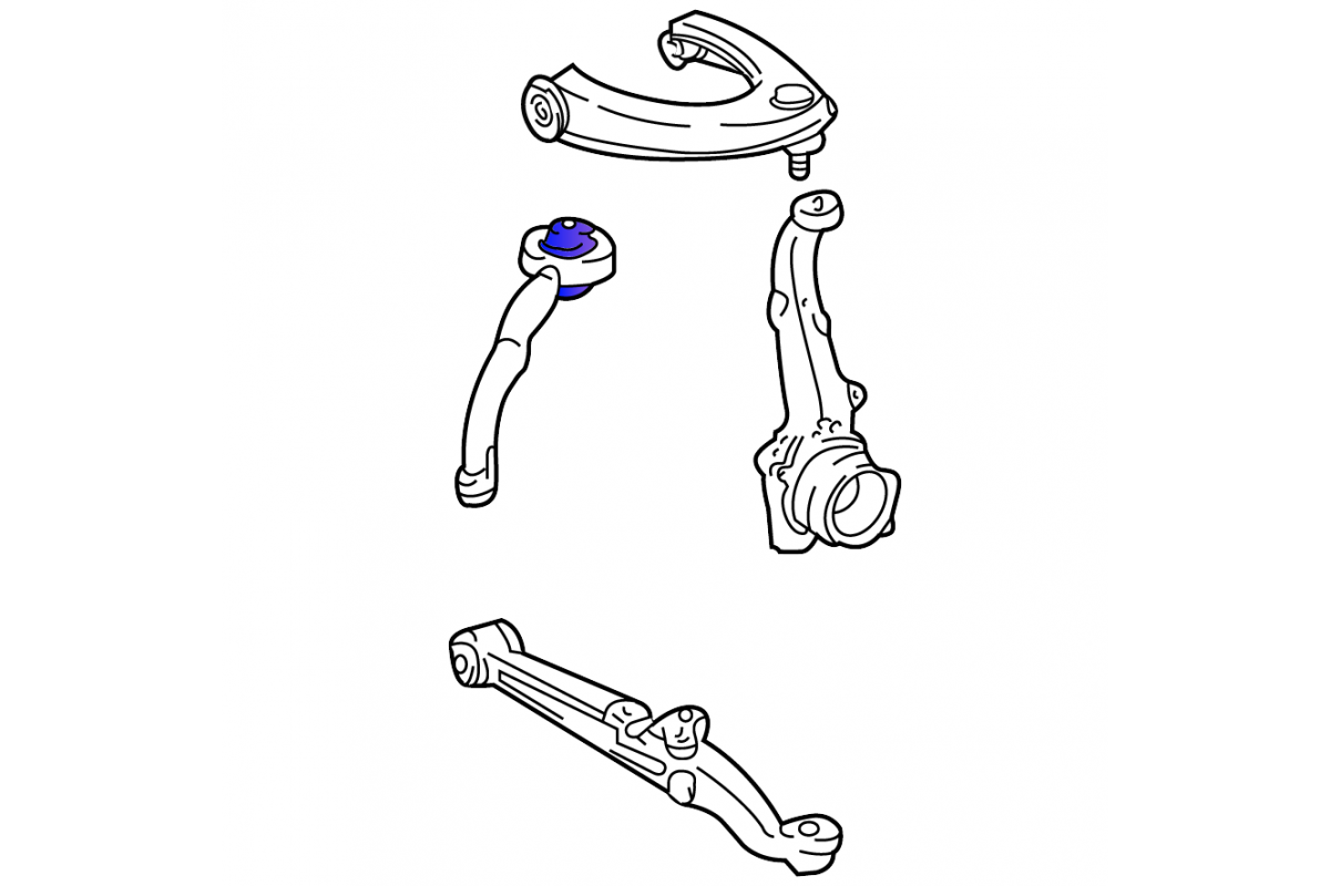 2001-2005 LEXUS IS300 FRONT CASTER ARM #2 BUSHINGS